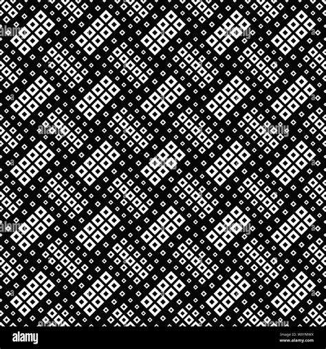 Geometrical Seamless Black And White Diagonal Square Pattern Background Abstract Vector