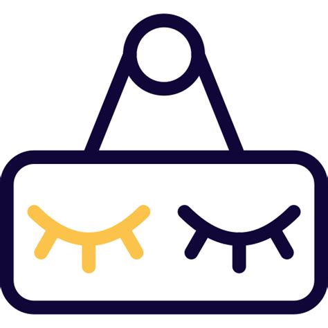 Eyelash Sign Board Hanging Icon Download On Iconfinder