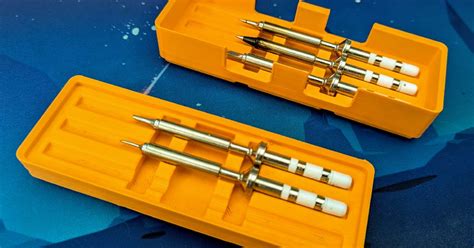 Gridfinity Stackable And Low Profile Pinecil Ts101 Tip Bins By Hookjabs Download Free Stl