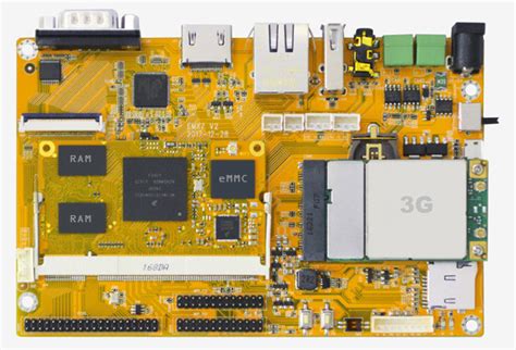 Arm Cortex A7 M4 Single Board Computer Supports E Ink Screen