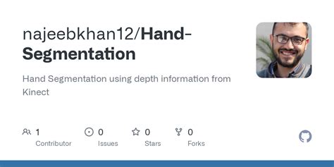 Github Najeebkhan12hand Segmentation Hand Segmentation Using Depth