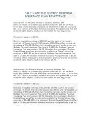 PCL Chp CALCULATE QPIP remit docx CALCULATE THE QUÉBEC PARENTAL INSURANCE PLAN REMITTANCE