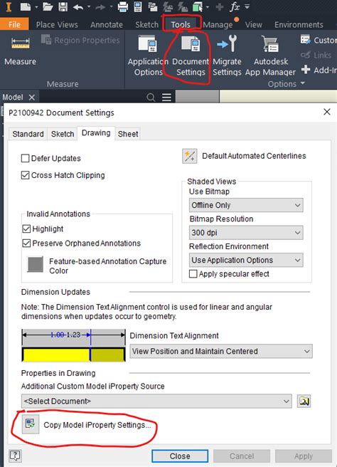 Solved Write Part Properties To Drawing Properties Autodesk Community