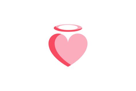 Angel Love Pink Flat Valentine Icon Graphic By Smss Creative Fabrica
