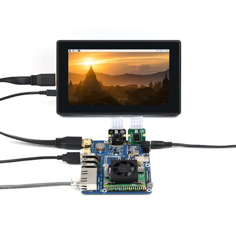 Dual Gigabit Ethernet Base Board Mini Computer Designed For Raspberry Pi Compute Module CM