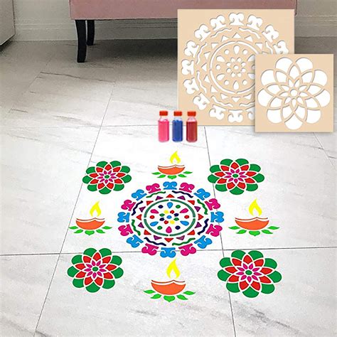 Stencils Rangoli For Diwali At Nancy Sheridan Blog