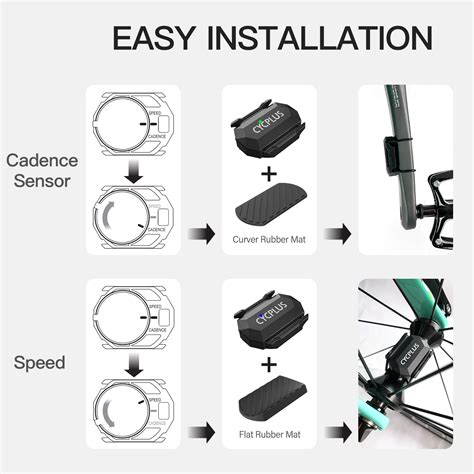 Cycplus Bicycle Computer Precision Cadence And Speed Sensor