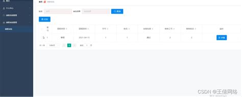 附源码 Java计算机毕业设计ssm高校请假管理系统请假管理系统的模块概述 Csdn博客