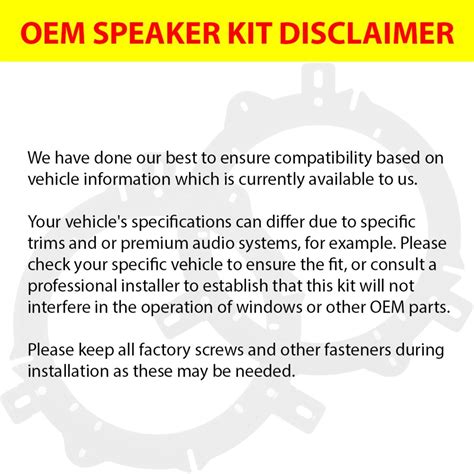 Kicker Speakers Toyota Corolla Kicker 6x9 Speaker Upgrade Kit For 2014