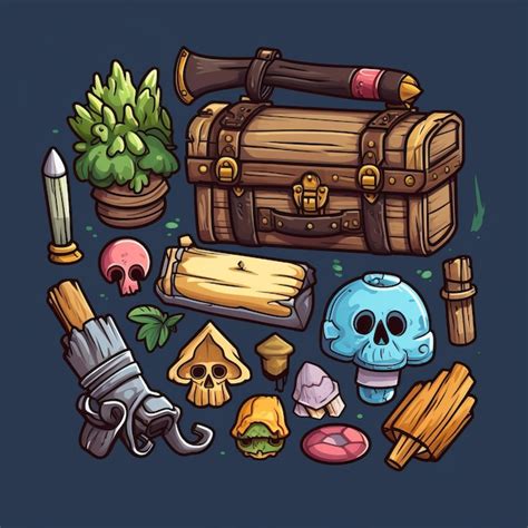 Premium Photo GameEnhancing RPG Loot Icon Vector Illustration