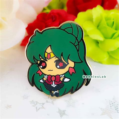 Sailor Moon Outer Sailor Scouts Enamel Pins Bonnies Lab