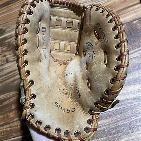 Vintage All Star Japan Rawhide Laced Bm450 Professional Model Baseball