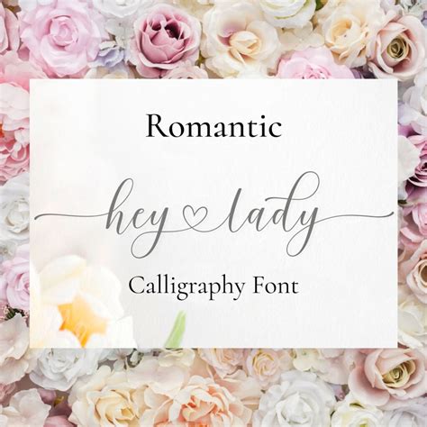 Hey Lady Script Modern Font Masterbundles