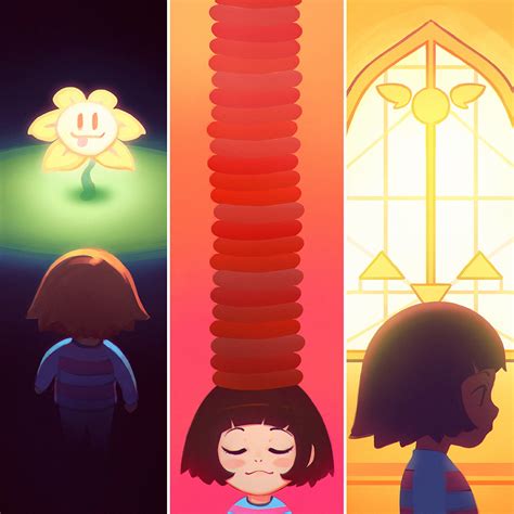 Frisk And Flowey Undertale Drawn By Ilya Kuvshinov Danbooru