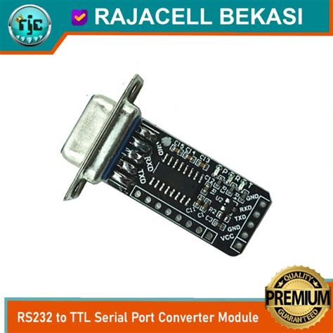 Rs232 To Ttl Serial Port Converter Adapter Communication Module Lazada Indonesia