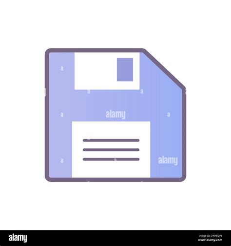 Y2k Interface Icon Floppy Disk Commander Interface Element Vector Stock Vector Image And Art