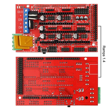 3d printer controller board ramps 1 4 arduino mega shield reprap prusa model