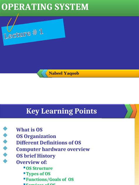 Os Lec 1 Pdf