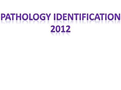 Pdf Pathology Identification Dokumen Tips