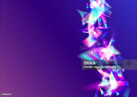 홀로그램 텍스처 핑크 파티가 반짝입니다 현대 호일 가벼운 색종이 글리치 틴셀 레트로 증기파 그림 프리즘을 흐리게 합니다 판타지