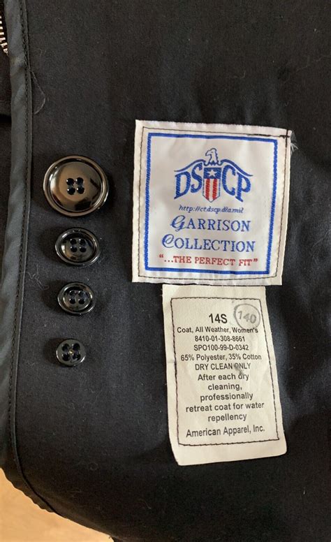 Dscp Garrison Collection All Weather Navy Removeable … Gem