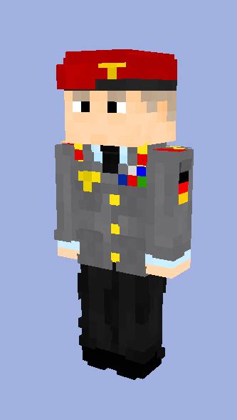 Germany Army General Minecraft Skin