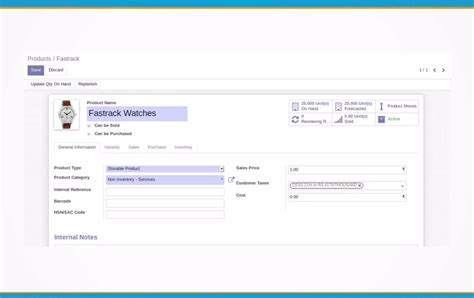 Odoo Inventory Management Ppt