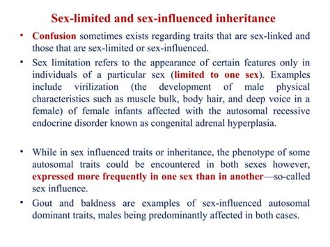 Genetics Dentistry Inheritance Patterns Or Modes Of Inheritance 1 Ppt