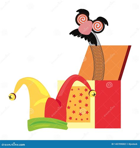 Jack In The Box April Fools Stock Illustration Illustration Of Crazy