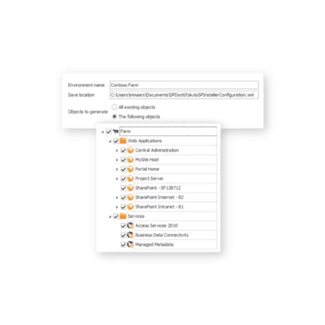 Generate SharePoint Documentation SPDockit Syskit