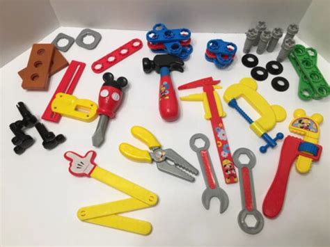 Mickey Mouse Clubhouse Mousekadoer 41pc Lot Tools Toy Screws Wrenches Pliers 4672661760