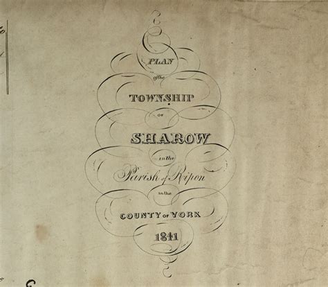 Tithe Maps In Ripon And Easingwold Tithe Maps Project