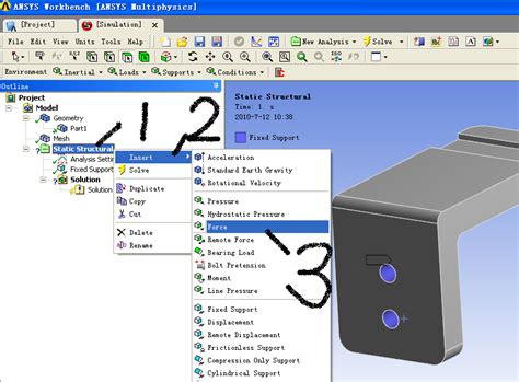 细解ansys静力分析实例 Ansys有限元分析 Ansys培训 机械设计分析培训 结构静力分析