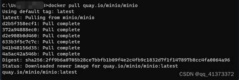 Docker Desktop 部署单机minio节点docker Desktop Minio Csdn博客