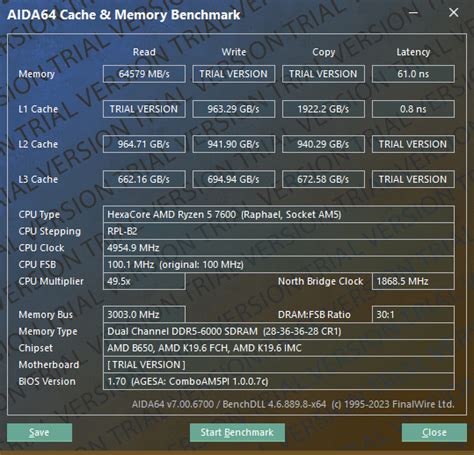 Aida64 Latency Scores On Ddr5 Post Yours To Compare R Overclocking