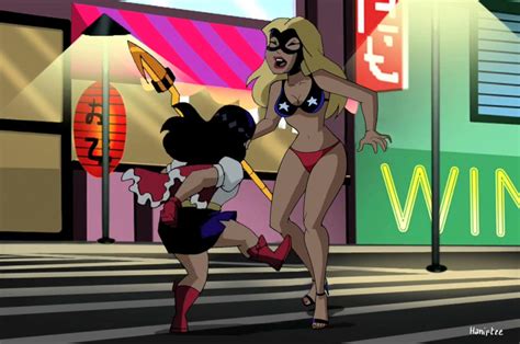 Stargirl In Bikini And Sandals Request By Haniftee On Deviantart