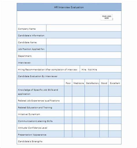 Employee Evaluation Form Template Excel At Templatecom Artofit