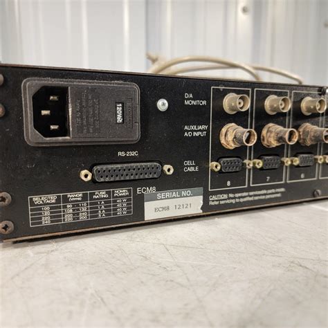 Tested Gamry Instruments Ecm8 Electrochemical Multiplexer W Rs232 Cab