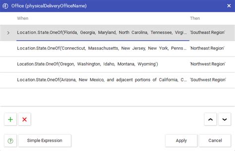 Conditional Expressions Connect To Ad