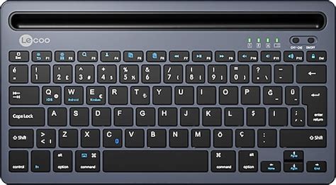 Lenovo Lecoo BK100 Gri Bluetooth Klavye Fiyatları Özellikleri ve Yorumları En Ucuzu Akakçe