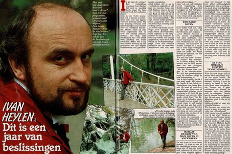 Ivan Heylen In De Story Van 25 Juni 1985 Toen Gisteren Nog Vandaag Was