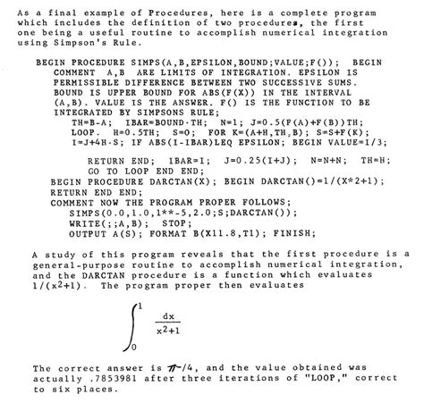 The Burroughs 205 And 220 Blog Tom Recovers The Algol 58 Compiler For