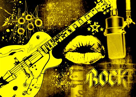 Gaya Terbaru 38 Rock Music Background