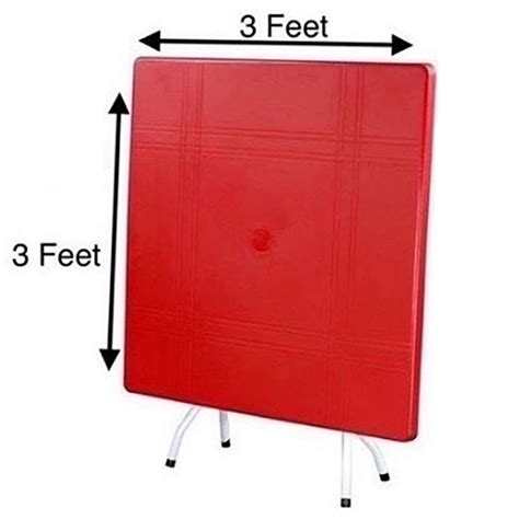 Foldable Plastic Table