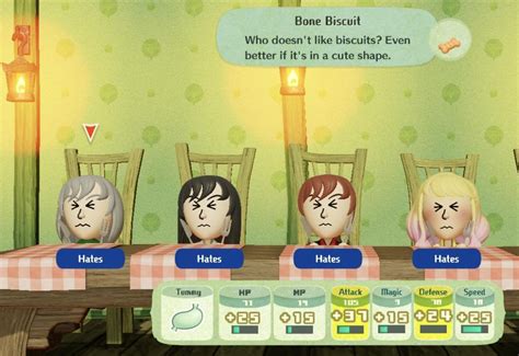 Leo Need When Bone Biscuit R Miitopia