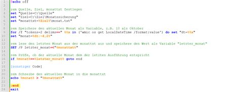 Batch Skript Ein Mal Pro Monat Ausführen Düsiblog Matthias Düsi