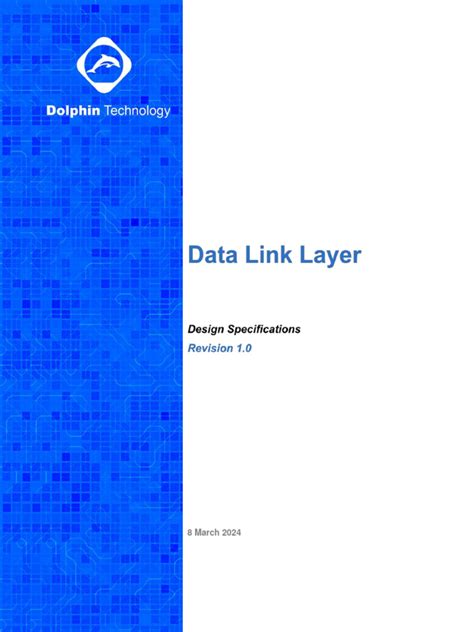 Data Link Layer Specification Pdf Transmission Control Protocol