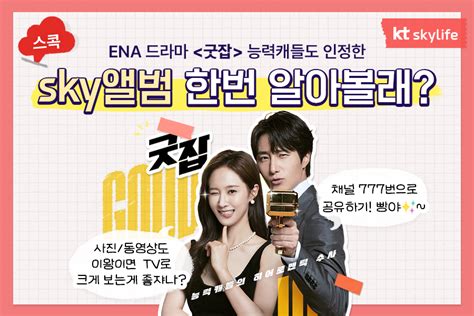 [스콕] 드라마 굿잡에도 나온 Sky앨범 알아 볼래 요즘 화제의 스카이라이프 Skylife