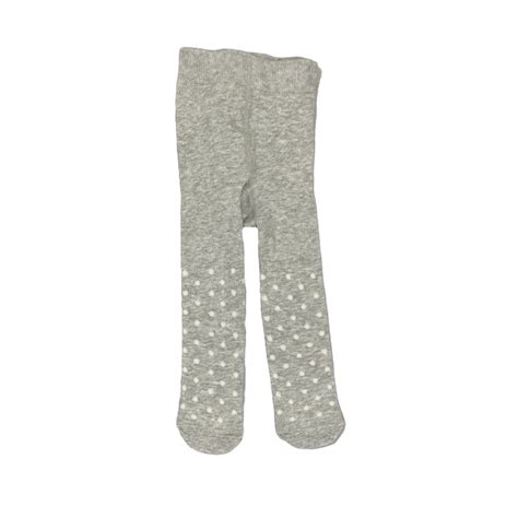 قیمت و خرید جوراب شلواری دخترانه نکست مدل طوسی خال خالی رنگ سفید