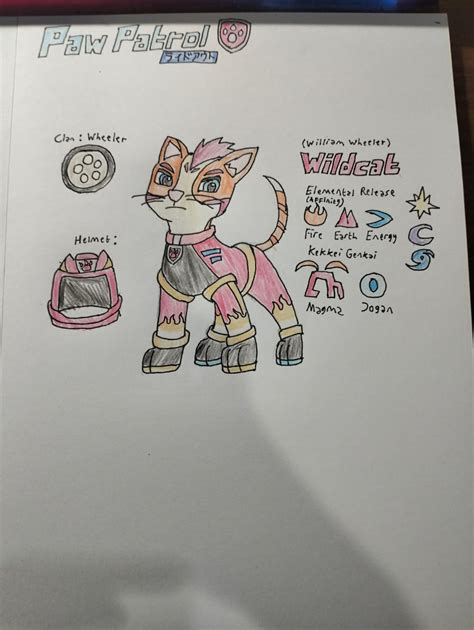 Paw Patrol Rideout Wildcat Odr Armor By Ryuko21981 On Deviantart